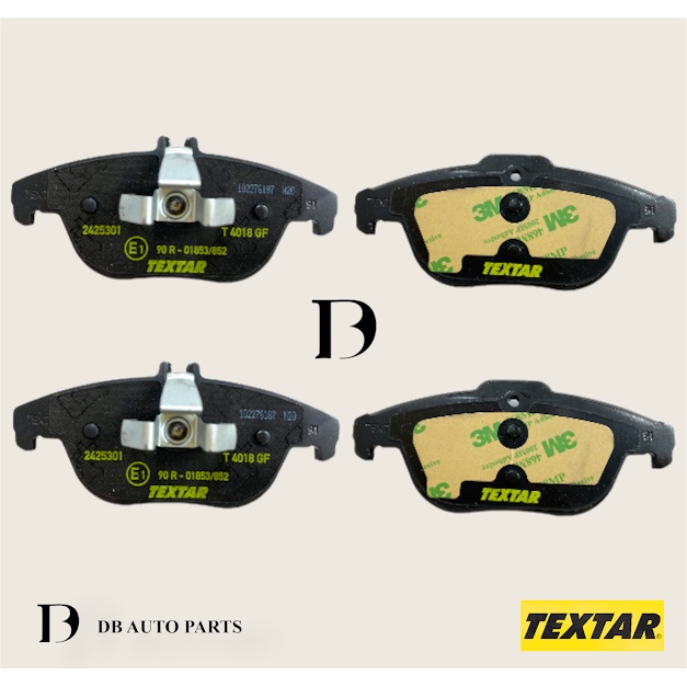 TEXTAR MERCEDES BENZ W204 REAR BRAKE PADS(2425301)(0054200720 ...