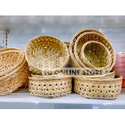 (READY STOCK) Bamboo Basket / FAT GAO BASKET/Bamboo Steam Basket / 发糕竹篮 ...