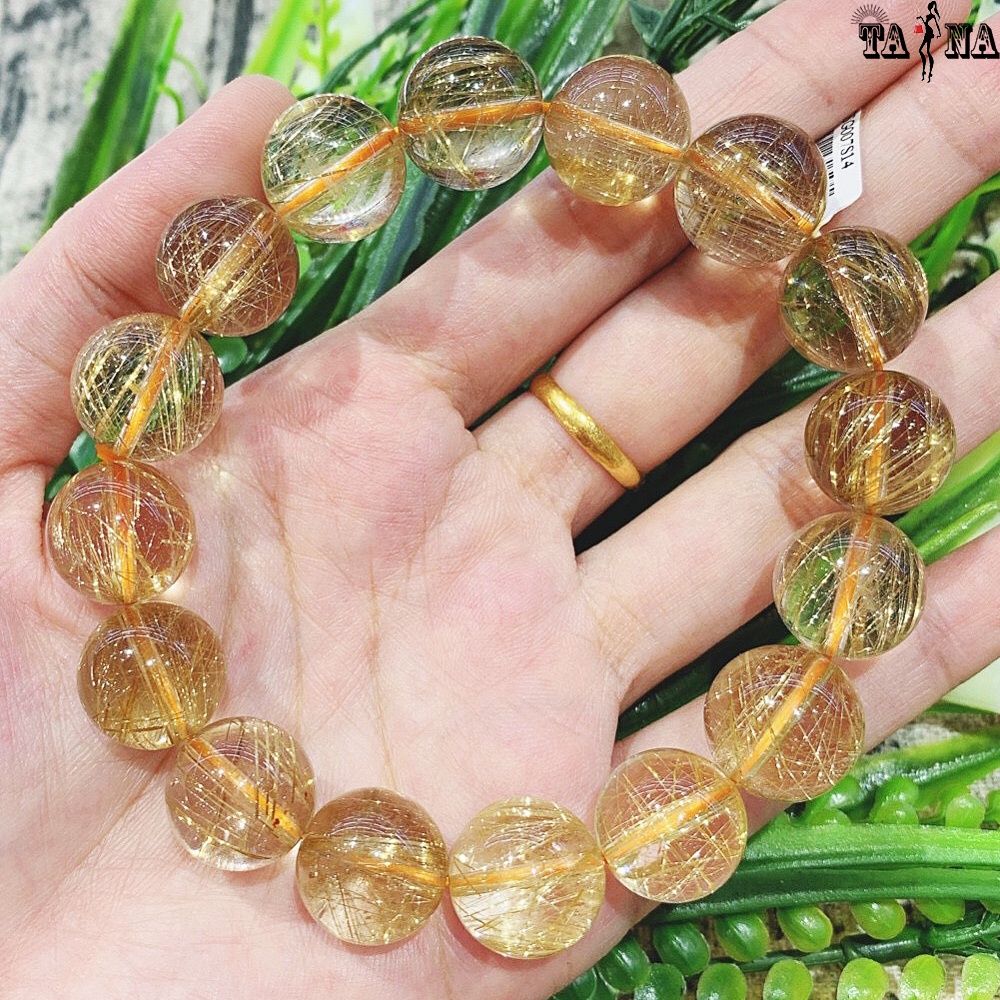 6a VIP stone-.-anh-.-hair--gold bracelet (NATURAL) | Shopee Malaysia