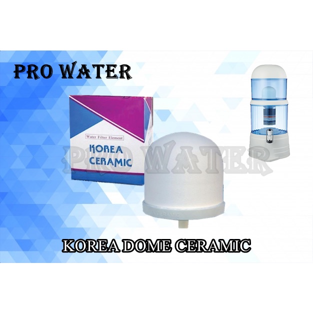 Dome Ceramic Replacement Filter For Mineral Pot Water Filter PMP15- Korea | Shopee Malaysia