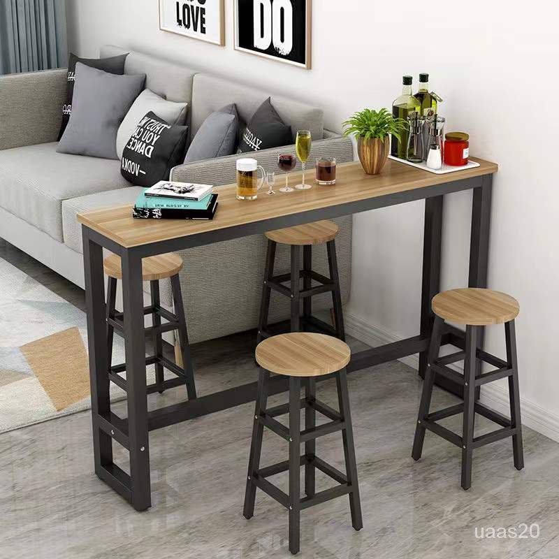 new 1 x Bar Table & 2 x High Bar Stool / Dining Table / Meja Makan ...
