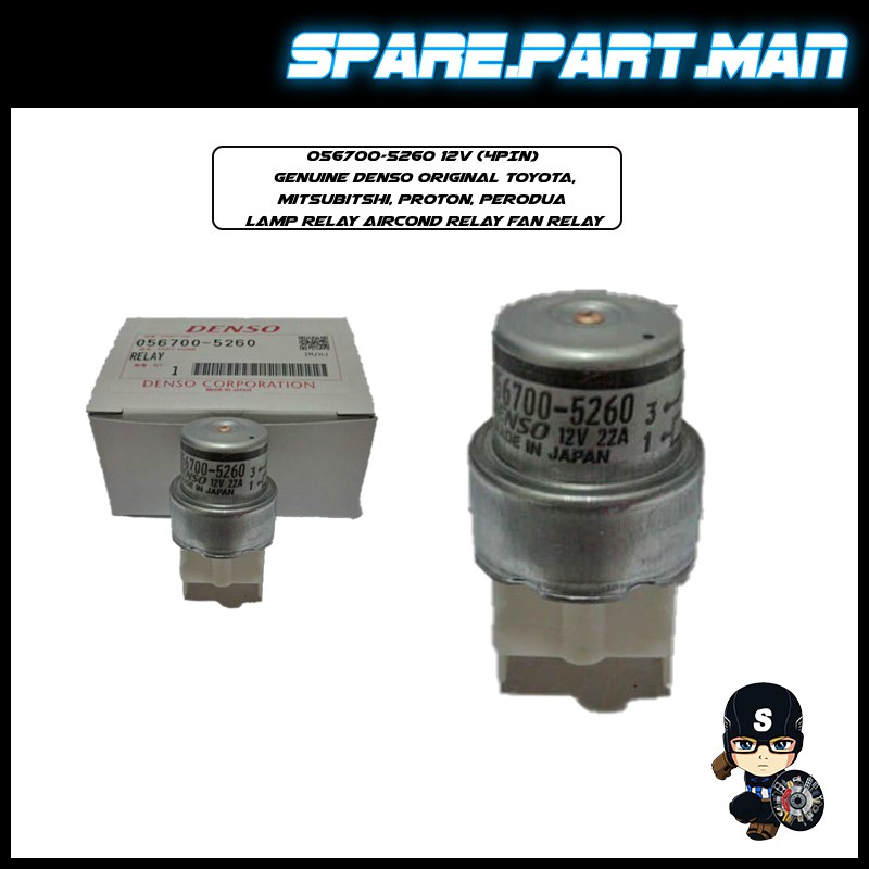 056700-5260 12V (4PIN) Genuine DENSO Original Toyota, Mitsubitshi ...