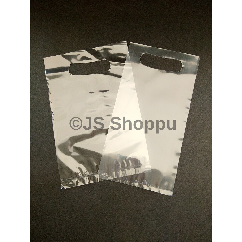 PP Clear Bag with Handle / Transparent Bag / Plastik Lutsinar 2 (Ready ...