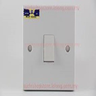 (E02)UMS 1 gang 1 way flush switch (201-1W) | Shopee Malaysia