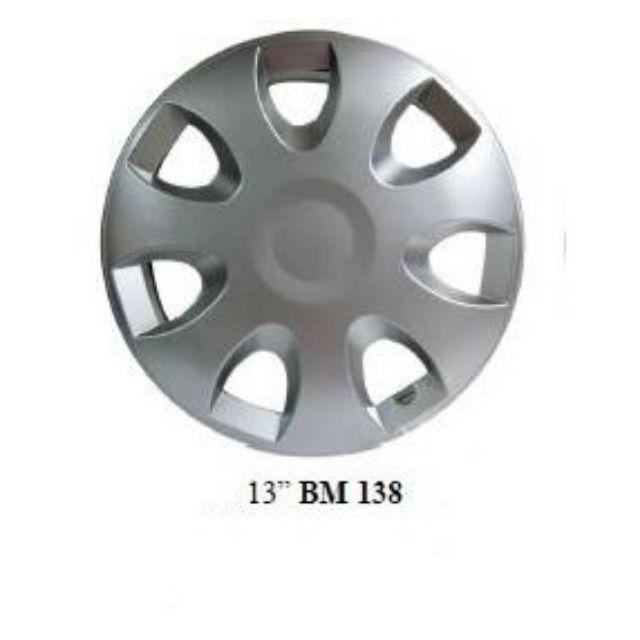 UNIVERSAL ABS WHEEL COVER RIM CENTER HUB CAPS - 13 INCH | Shopee Malaysia