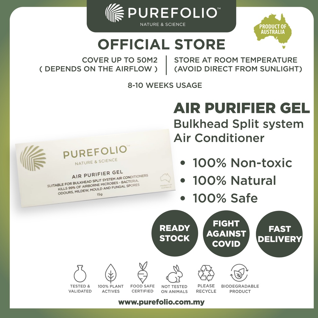 PureFolio Bulkhead Split System Aircond (Made in Australia) | Shopee ...