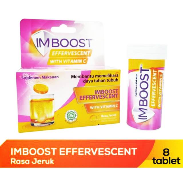 Imboost Effervescent with Vit.C - (8 Tablets) | Shopee Malaysia