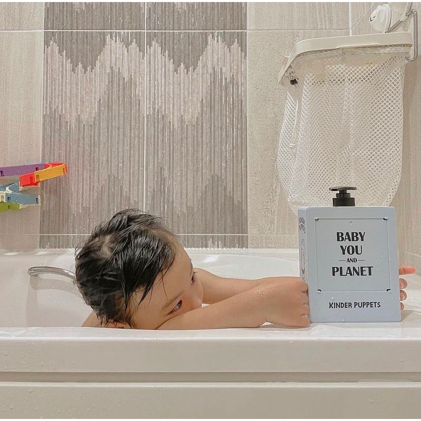 Kinder Puppets 330ml Baby Body Wash Infant Newborn Baby Bath Top-to-Toe ...