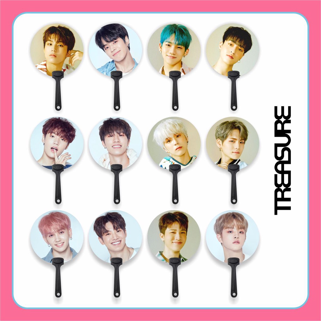 HANDFAN FAN - TREASURE I LOVE YOU | Shopee Malaysia