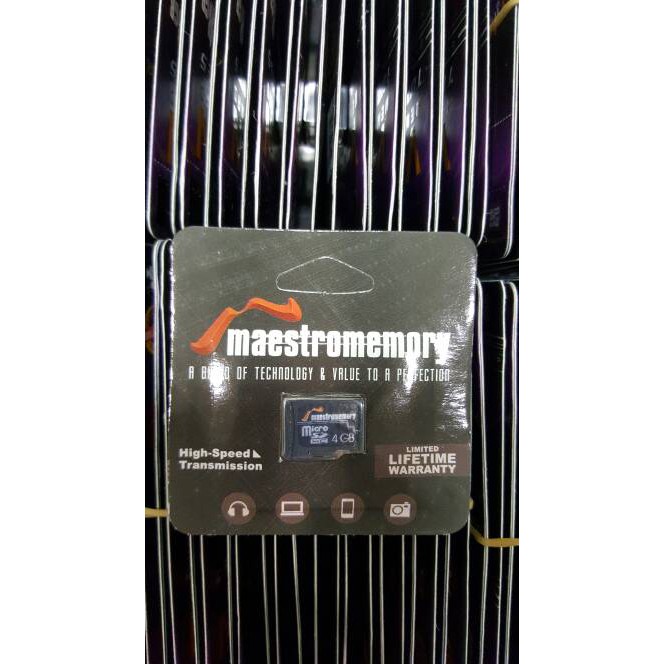 MicroSD 4GB Maestro Class 6 (Memory HP) | Shopee Malaysia