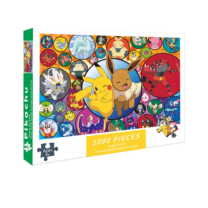 Picasso pokemon 1000-piece puzzle - Thinking development toy ...