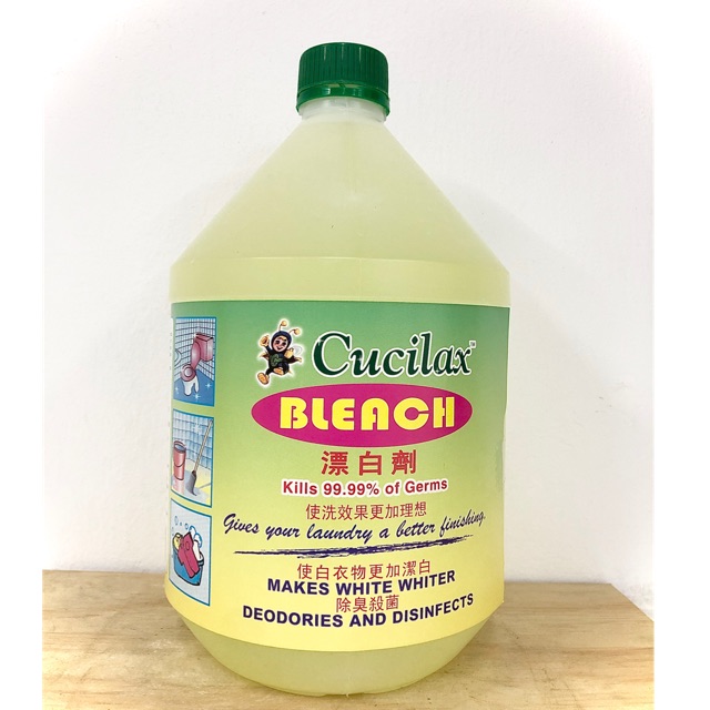 【Ready Stock】Cucilax Bleach / Peluntur / Clorox / 漂白水 3000ML | Shopee Malaysia
