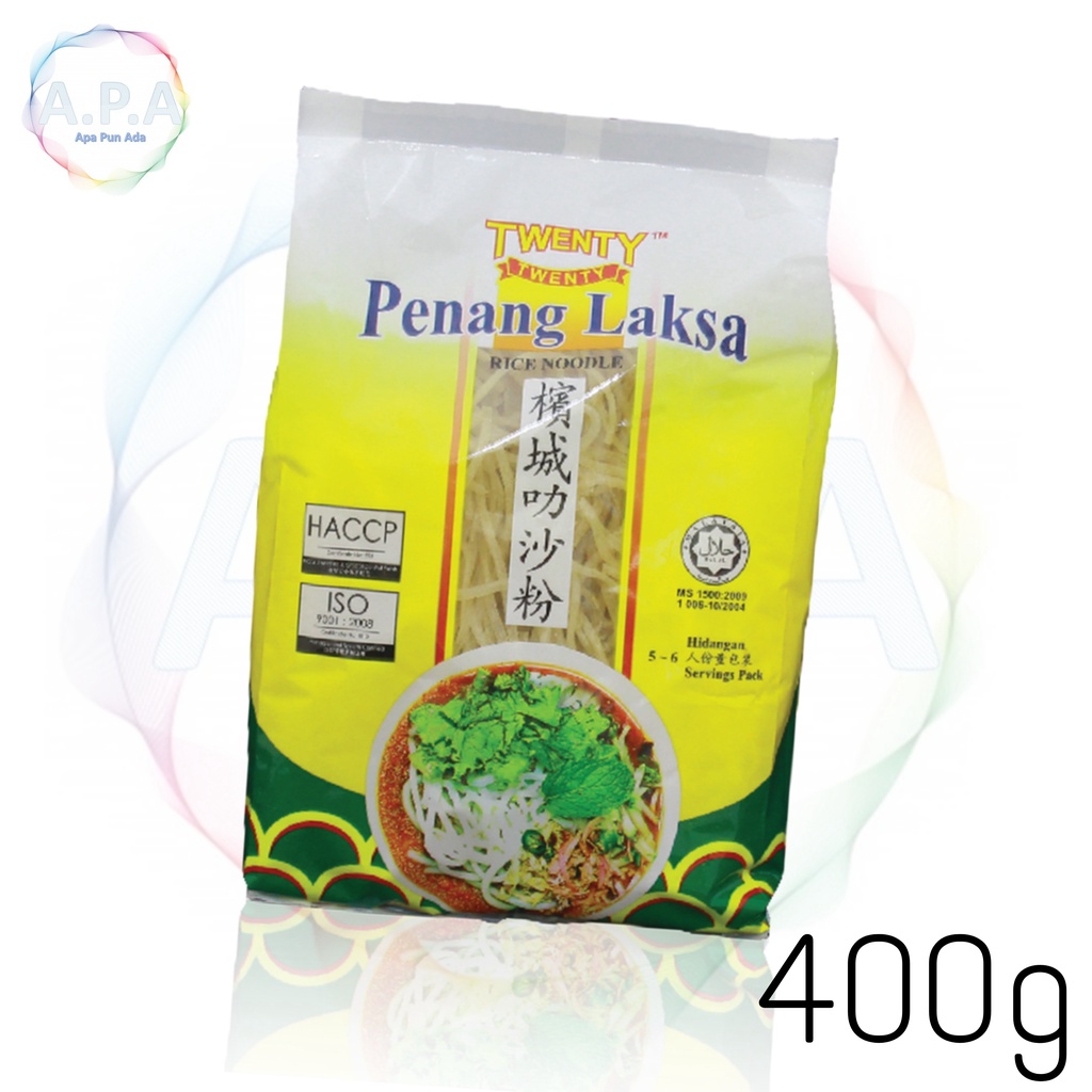 Twenty-twenty Penang Laksa Rice Noodle/ Penang Laksa Bihun/ 槟城叻沙粗米粉 ...
