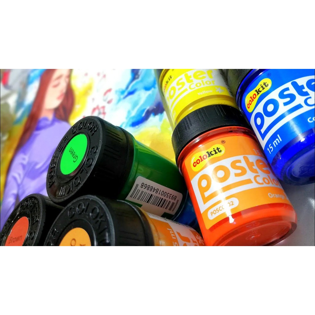 COLOKIT POSTER COLOR 15ML | Shopee Malaysia