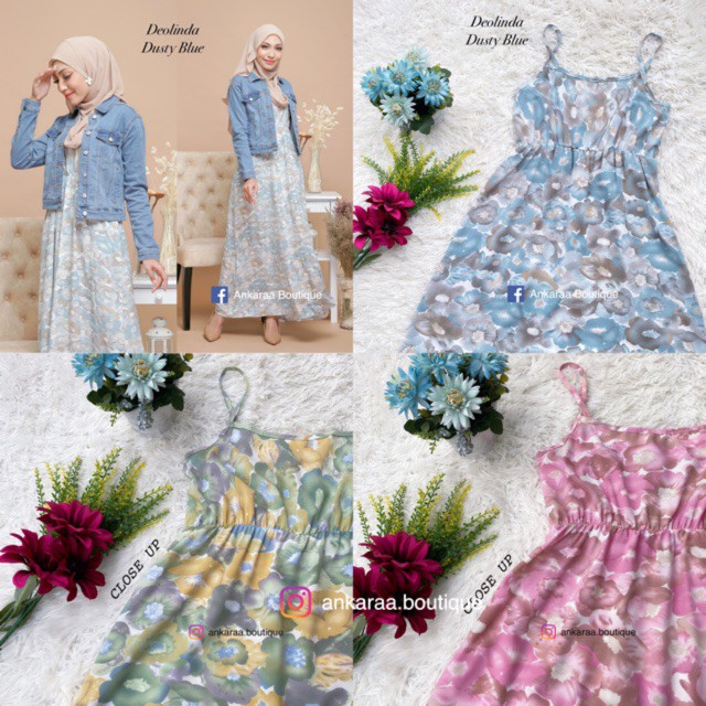 🔥SALES 🔥 Deolinda Dress Tali Halus | Dress Preggy | Dress Santai Murah ...