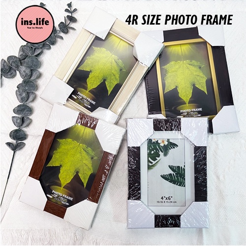 (Premium Quality) Ins Style Wooden 4R Photo Frame | Shopee Malaysia