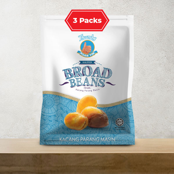 Thumbs Salted Broadbean (150g x 3) | Shopee Malaysia