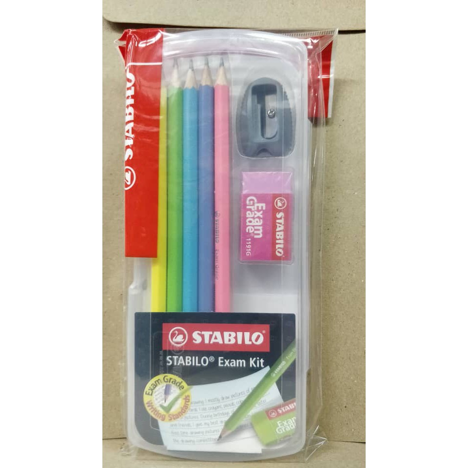 STABILO EXAM KIT (PENCIL SET) | Shopee Malaysia