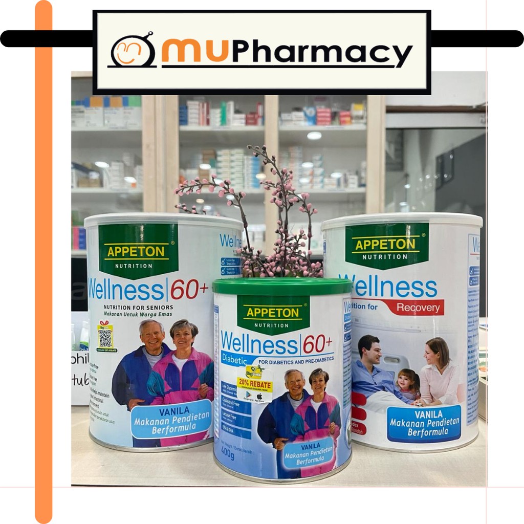 Appeton Nutrition Wellness 60+/ Wellness Diabetic/ Welness Recovery ...