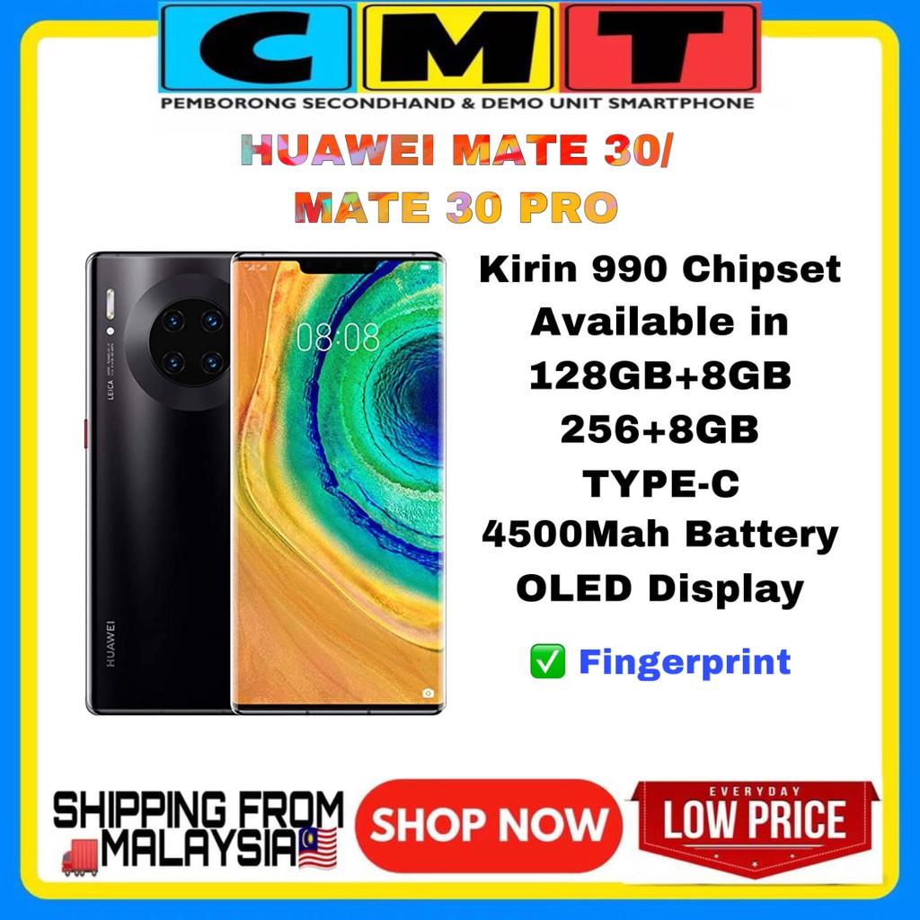 [READY STOCK] HUAWEI MATE 30 / MATE 30 PRO (100% ORIGINAL USED) | Shopee Malaysia