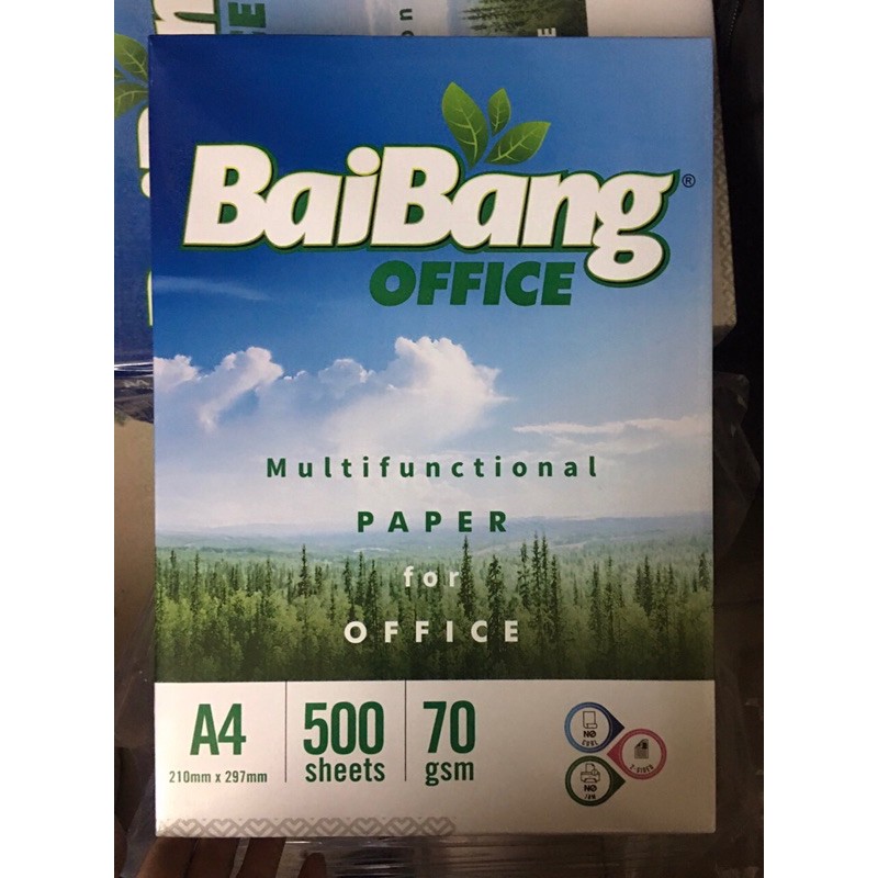 Bai Bang A4 paper 500 sheets/1 set (70gsm) | Shopee Malaysia