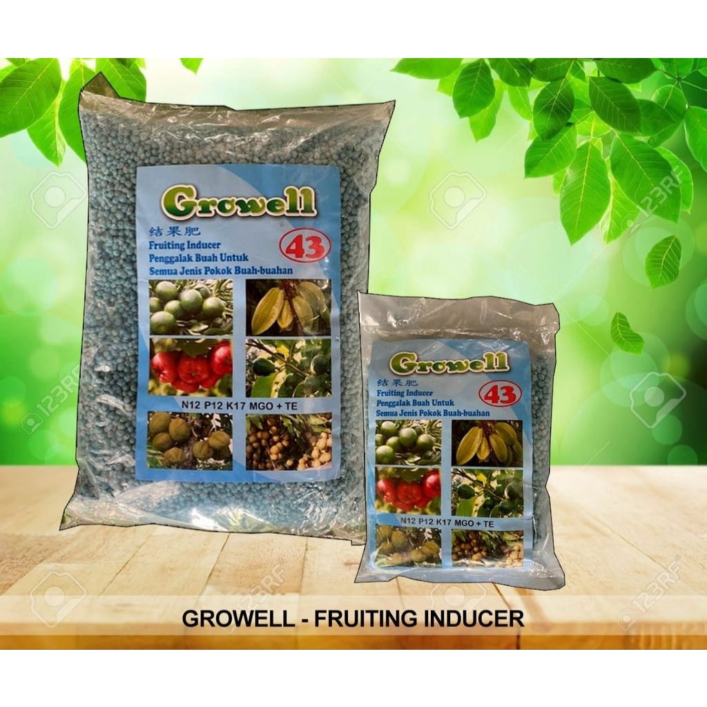Phy - No.43 Growell Fruiting Inducer Penggalak Buah Untuk Semua Jenis ...