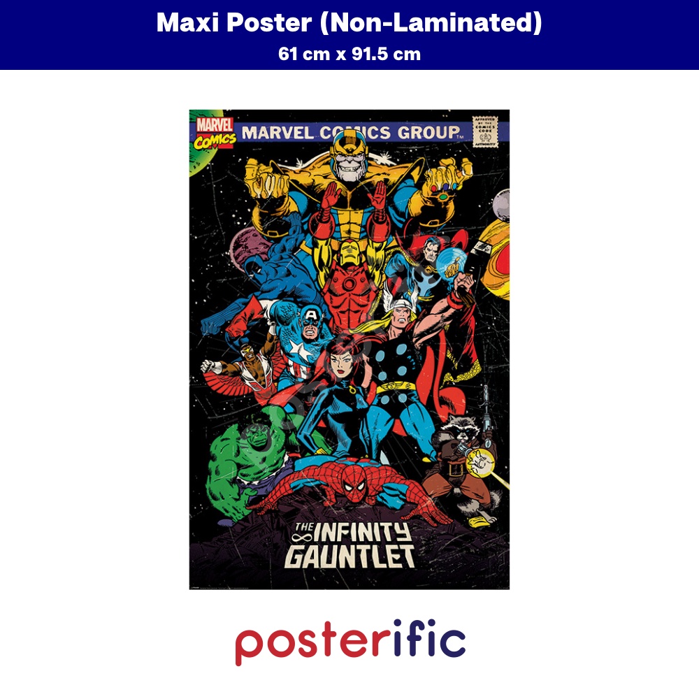 Marvel Comics (The Infinity Gauntlet) - Poster (61 cm X 91.5 cm ...