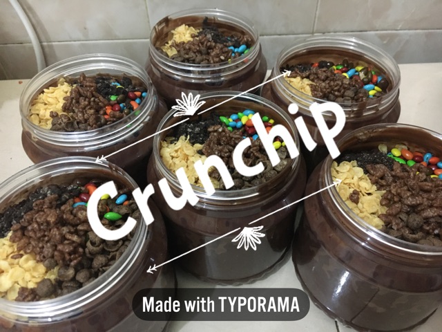 Chocojar By Crunchip Mix Topping (BUBBLERICE , MINI COCO CRUNCH, BISKUT ...