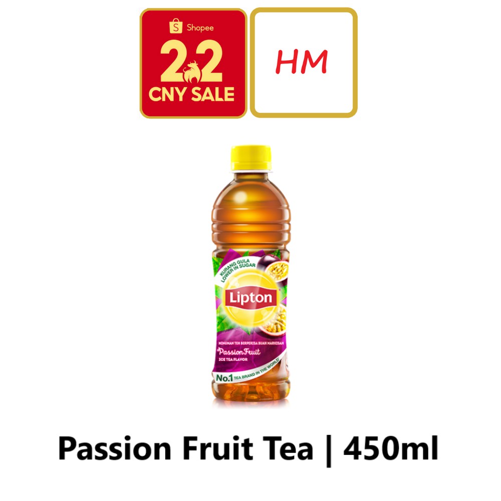 Lipton Passion Fruit Tea 450ml | Shopee Malaysia