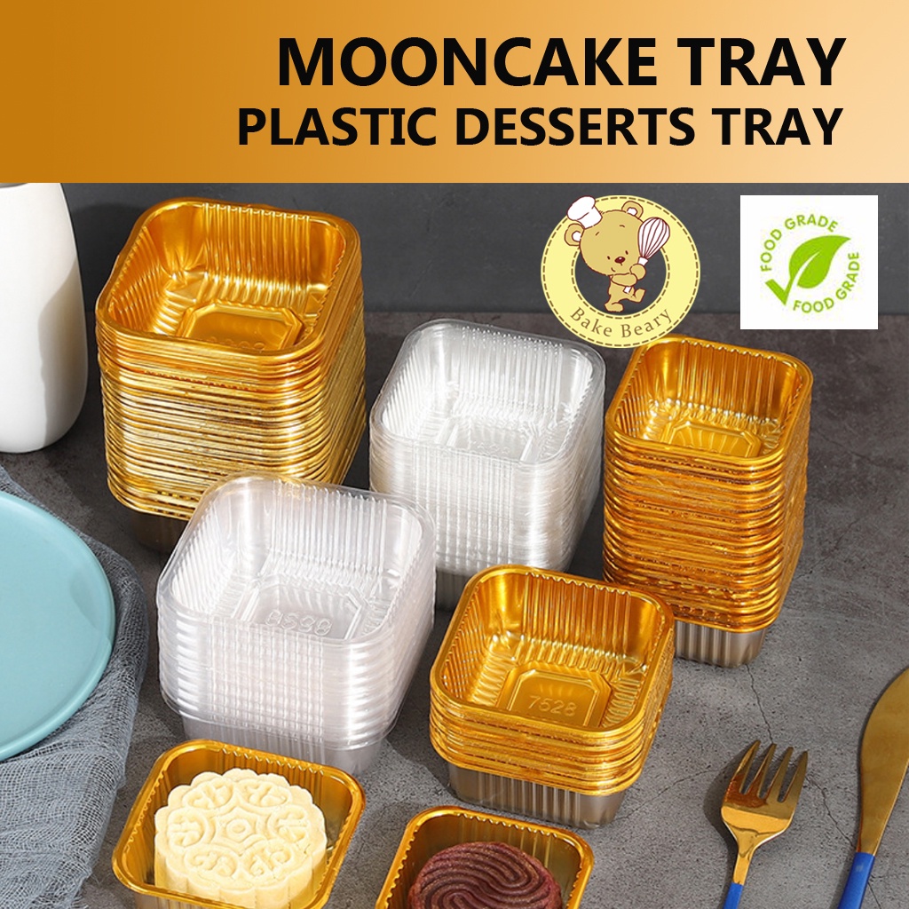Plastic Mooncake Tray 50g/80g/100g/125g/150g Mooncake Tray Transparent ...