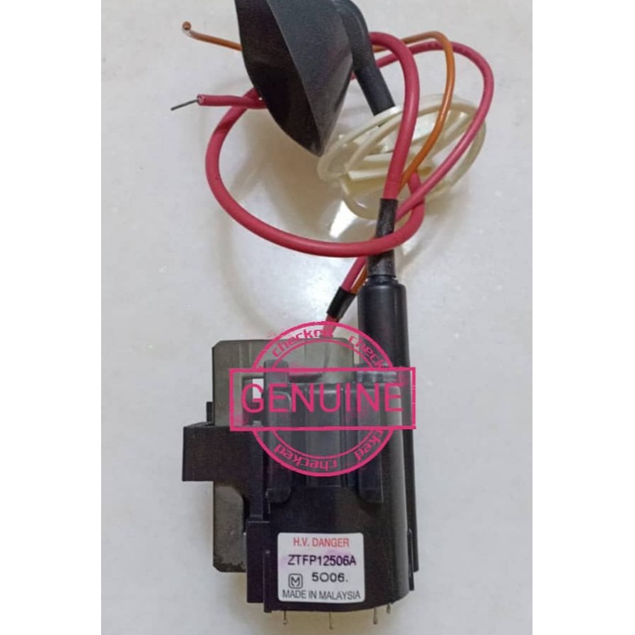 Panasonic CRT TV ( Original Flyback Transformer ) ZTFP12506A | Shopee ...