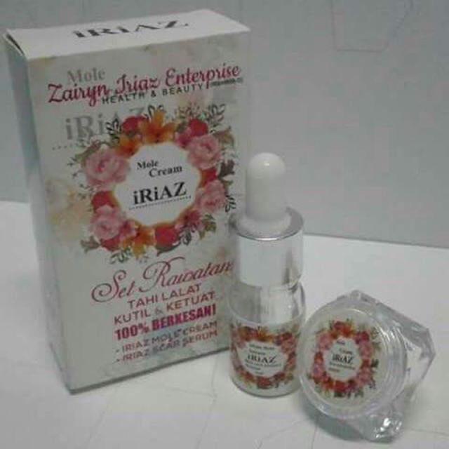Iriaz Mole Cream Set (Old Pack) | Shopee Malaysia