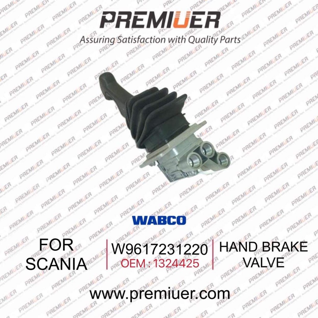W9617231220 Scania 114/124 Handbrake Valve 1324425 WABCO Brand | Shopee ...