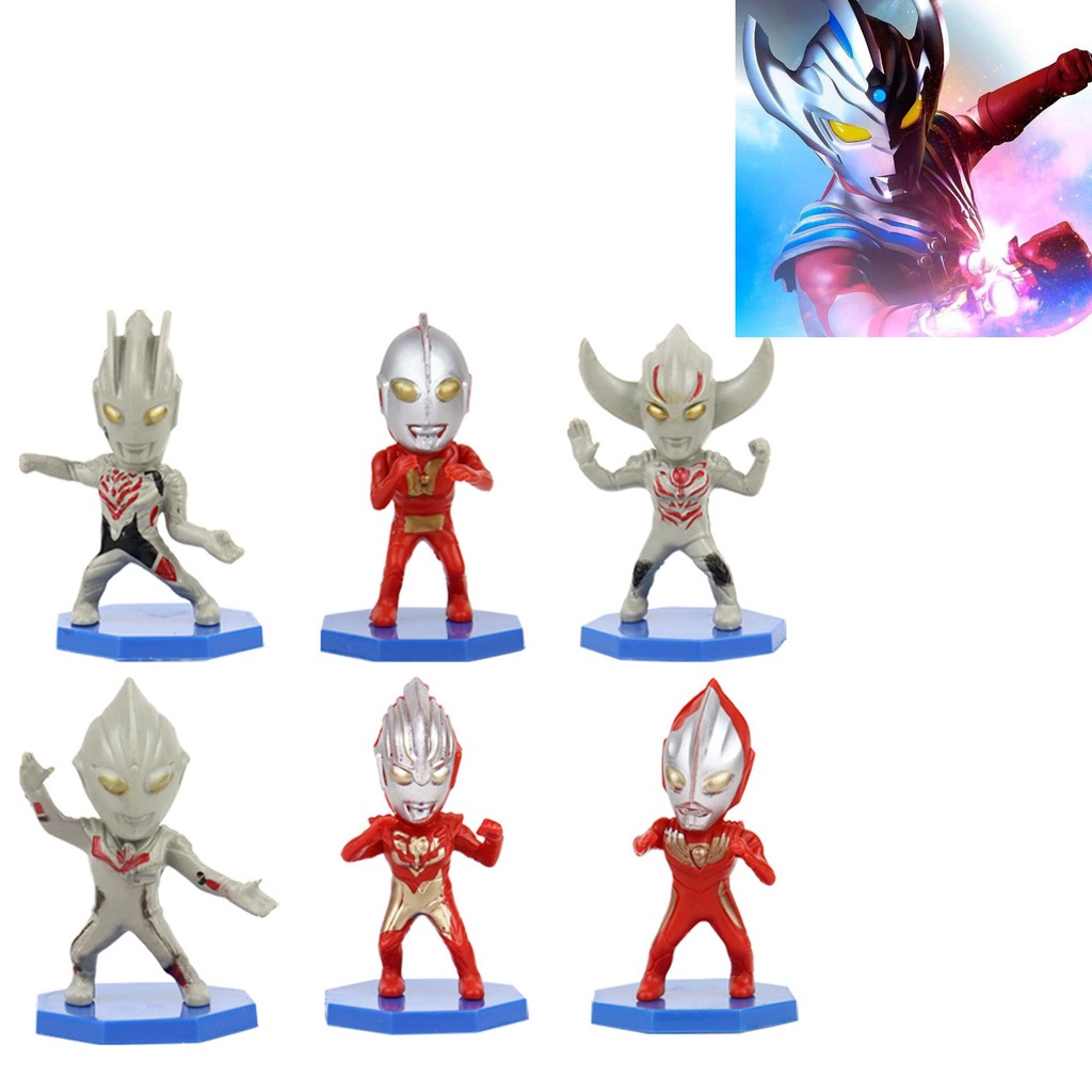Figure Toys Ultraman Bright Colors And Adorable Design For Kids Of Ages ...