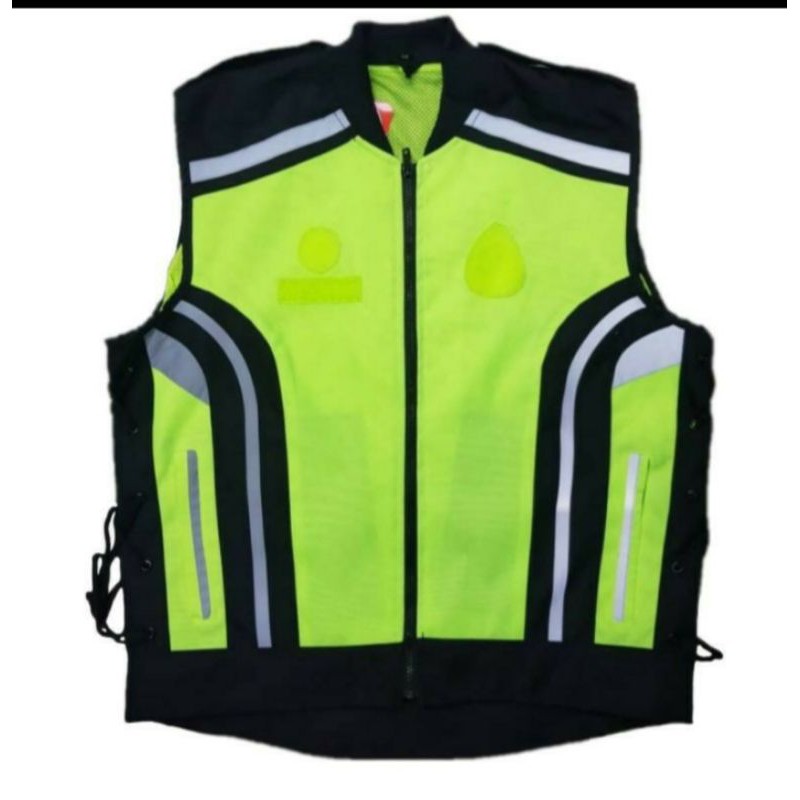 SAFETY LUMINOUS REFLECTIVE VEST COLOR: FLORO BLACK, FLORO BLUE, BLUE ...