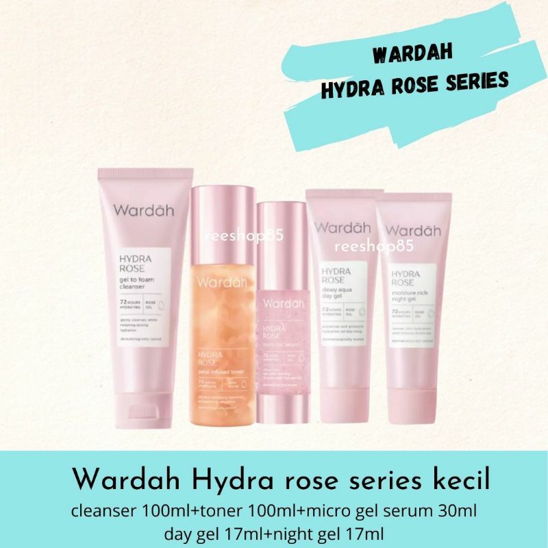Wardah Hydra Rose Series | Wardah Hydra Rose Complete Package | Wardah ...