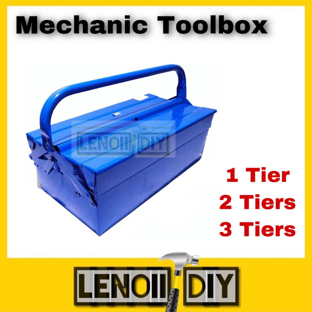 (1 Tier / 2 Tiers / 3 Tiers) Metal Cantilever Steel Tool Box Tool ...