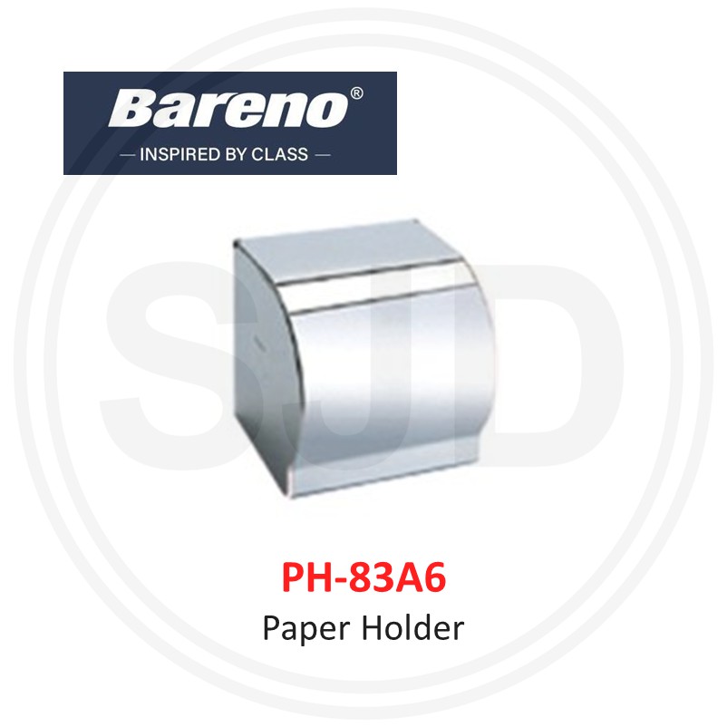 Bareno Stainless Steel Paper Holder (PH-83A6) Bathroom Toilet Paper ...