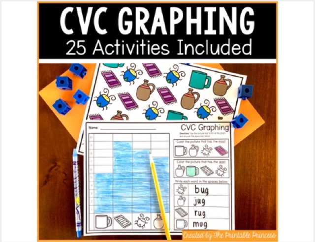 Printable *CVC bundle Activities and centers | Shopee Malaysia