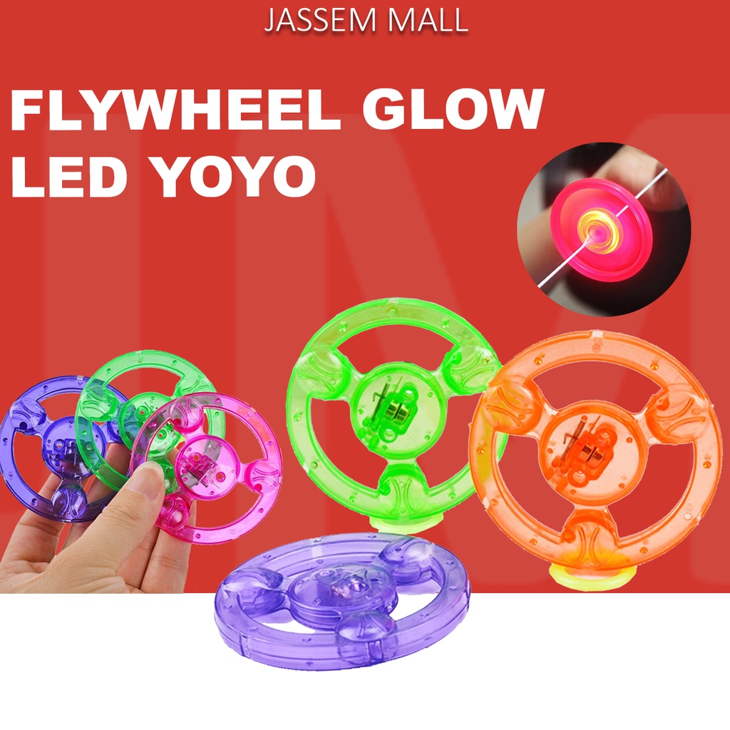 Flash Pull Line Led YoYo Flywheel Glow Flywheel Whistle Creative ...