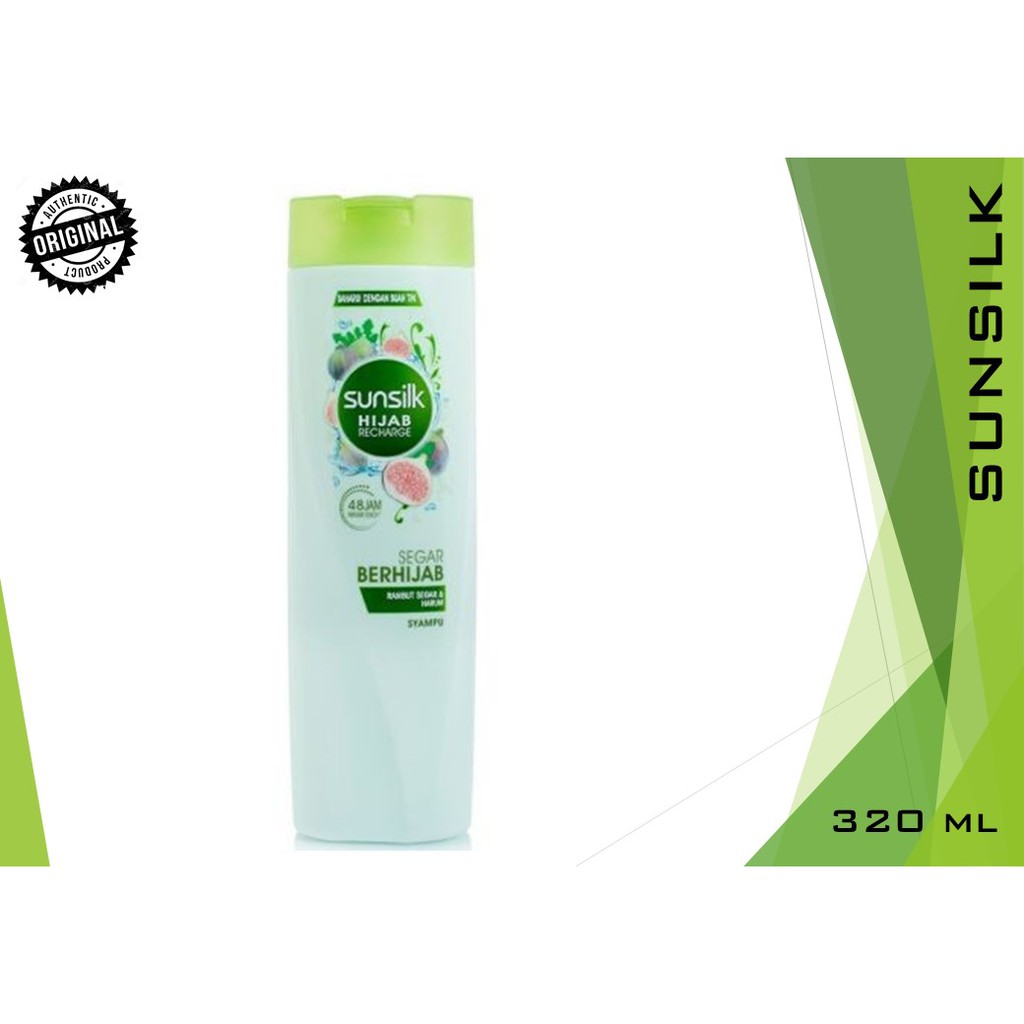 SUNSILK Hijab Recharge Shampoo SEGAR BERHIJAB - 320ml | Shopee Malaysia