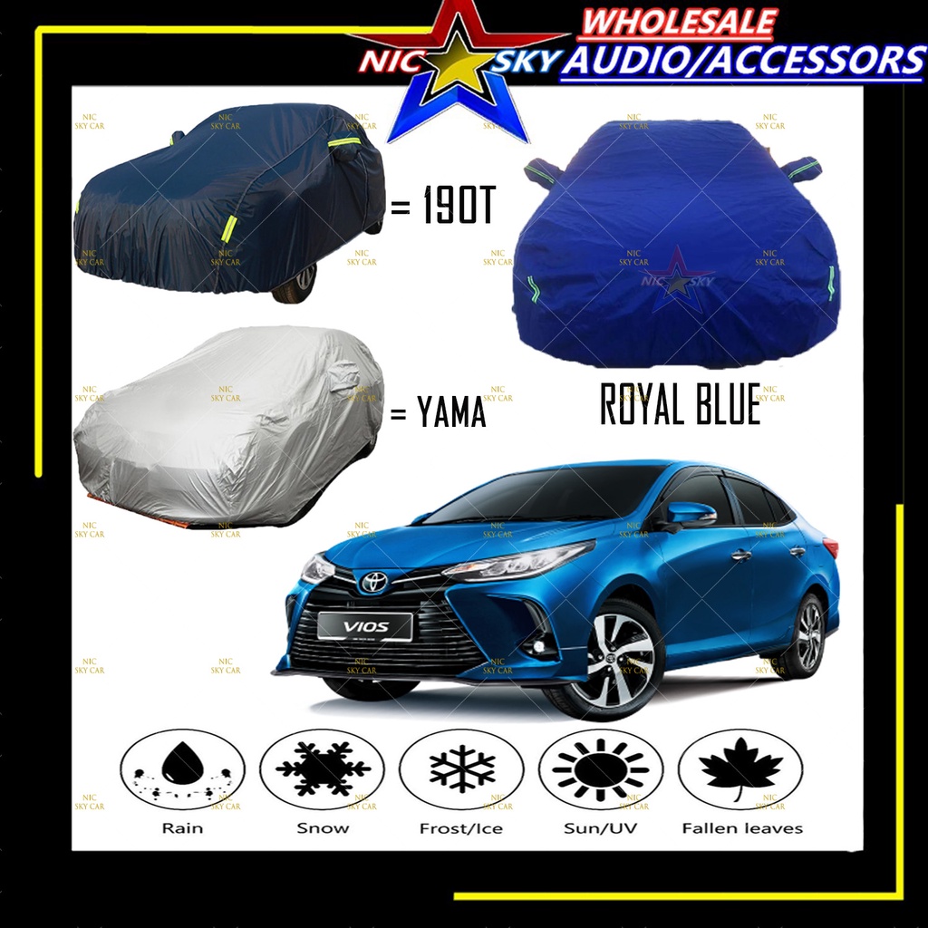 Toyota VIOS New cover kereta vios cover yama cover viosnew cover ...