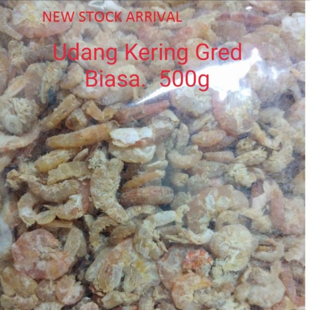 🔥HARGA RUNTUH PROMO🔥Udang Kering Sandakan(Gred Biasa) 500g | Shopee ...