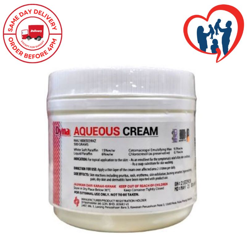 Dyna Aqueous Cream 500g | Shopee Malaysia
