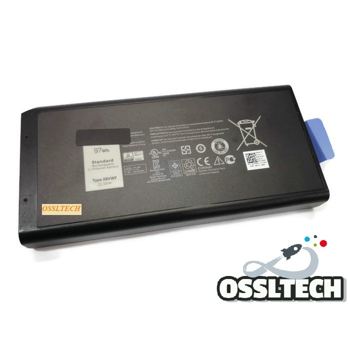 DELL Latitude E5404 E7404 X8VWF CJ2K1 4XKN5 Laptop Battery | Shopee ...