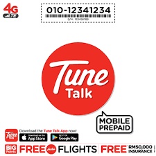 (011) Tune Talk Sim Card Prepaid NO CONTRACT NOMBOR CANTIK! UNLIMITED ...