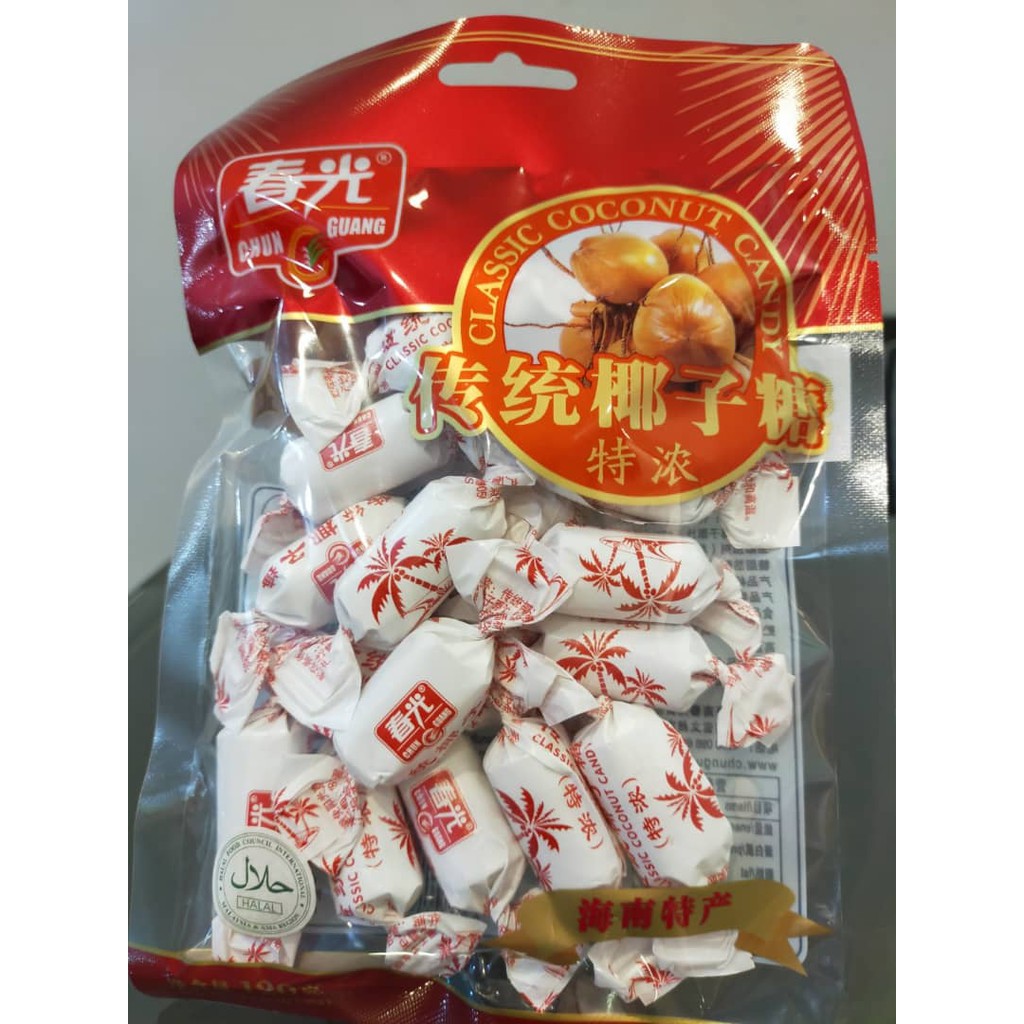 Chun Guang Traditinal Classic Coconut Candy 春光传统特浓椰子糖 | Shopee Malaysia