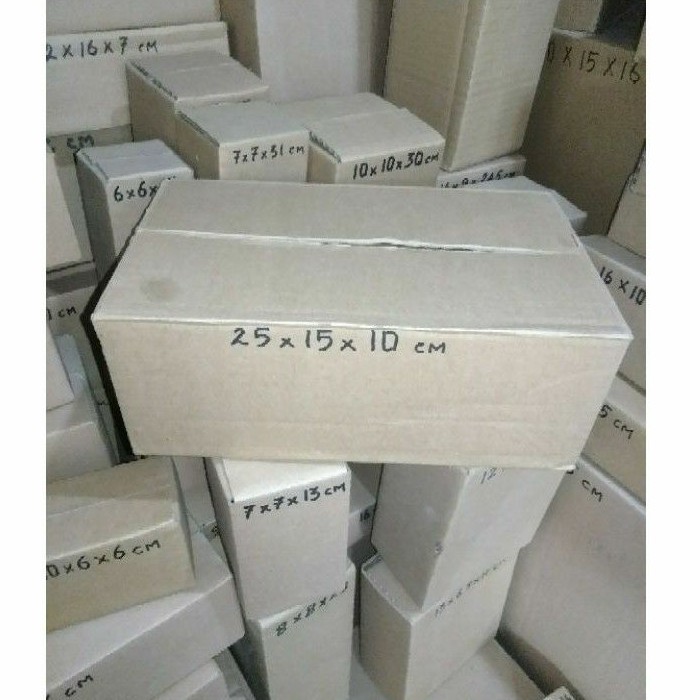 Cardboard 25x15x10 cm Box Packing | Shopee Malaysia