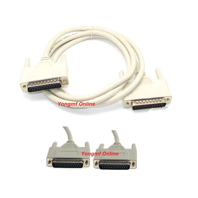 25 Pin DB25 Parallel Male to Male LPT Printer Cable (CP-C-195) | Shopee ...