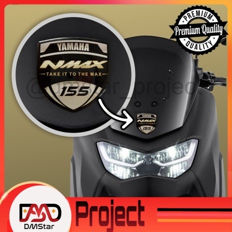 (Dmstar) Nmax 155 EMBLEM LOGO Arising Motorcycle Stickers YAMAHA NMAX ...